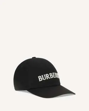 Burberry Logo Cotton Baeball Cap