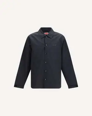 Kenzo Lightweight Cotton And Nylon Jacket - Black