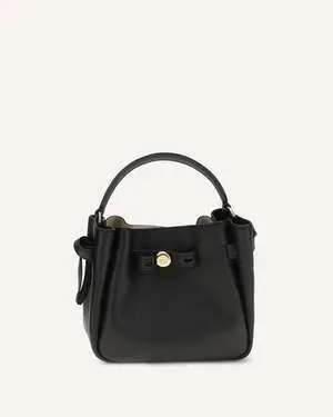 Tory Burch Romy Mini Bucket Bag - Black