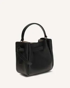 Tory Burch Romy Mini Bucket Bag - Black