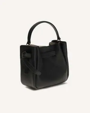 Tory Burch Romy Mini Bucket Bag - Black