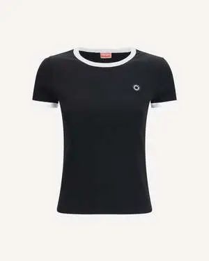 Kenzo Embroidered Boke Flower T-shirt - Black