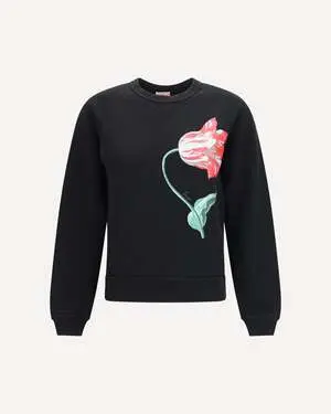 Kenzo Tulip Sweatshirt - Black