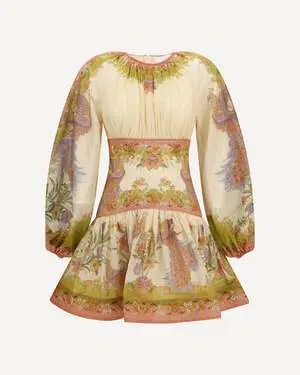 Zimmermann ZIMMERMANN Indra Mini Dress Multicolour