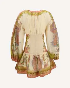 Zimmermann Indra Mini Dress - Multicolour