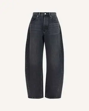 Alexander Wang Crystal Embellished Balloon Jeans - Black