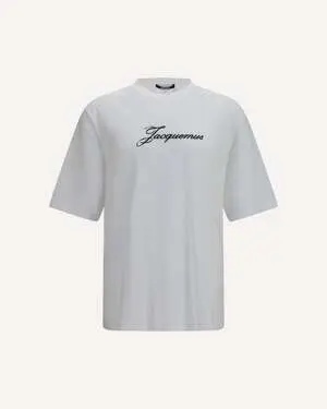 Jacquemus Cotton Logo T-shirt Ale