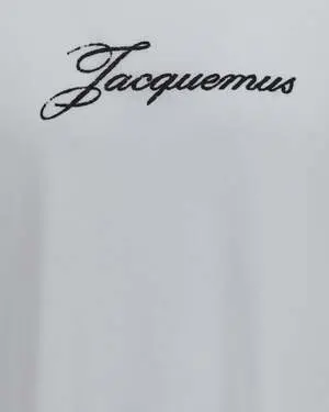 Jacquemus Cotton Logo T-shirt Ale