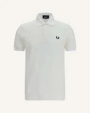 Fred Perry M3 Cotton Piqué Polo - White