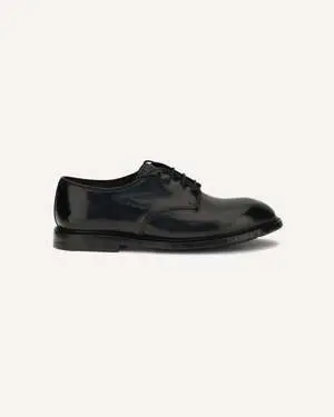 Premiata Lace-up Derby Shoes In Horse Leather