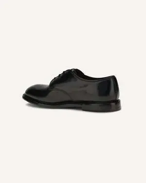 Premiata Lace-up Derby Shoes In Horse Leather