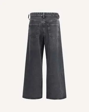 AGOLDE Vana Wide Leg Jeans - Grey