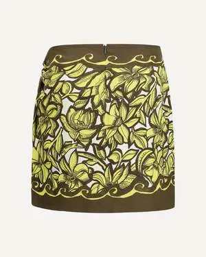 ALEMAIS Mona Wrap Mini Skirt - Multicolour