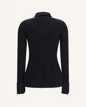 TOTEME Viscose Shirt With High Cuffs