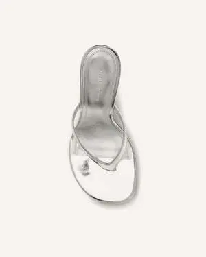 Amina Muaddi Juliette Thong Sandals