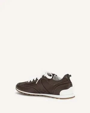 Brunello Cucinelli Leather Lace-up Sneakers
