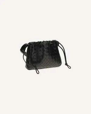 Bottega Veneta Intrecciato Woven Calfskin Pouch