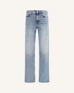 TOTEME High-rise Straight-leg Jeans