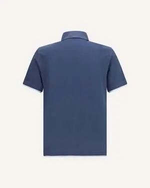 Brunello Cucinelli Short-sleeve Cotton Polo Shirt