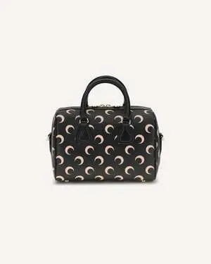 MARINE SERRE Moon Canvas Strike Handbag