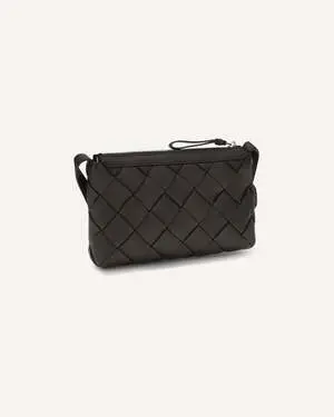 Bottega Veneta Diago Woven Leather Shoulder Bag - Brown