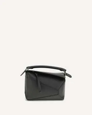 Loewe Puzzle Edge Mini Handbag - Black
