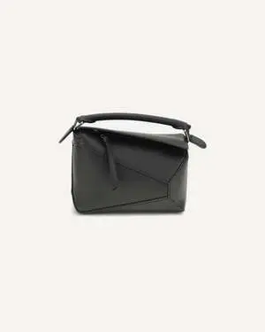 Loewe Puzzle Edge Mini Handbag - Black