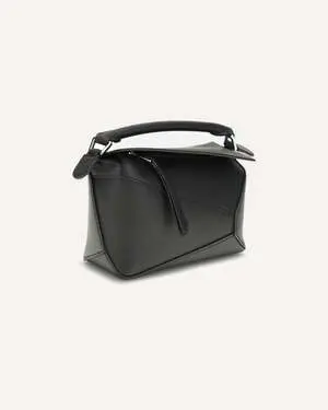 Loewe Puzzle Edge Mini Handbag - Black