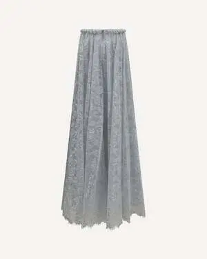 Zimmermann Carousel Metallic Lace Maxi Dress