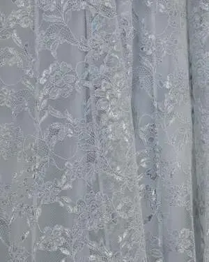 Zimmermann Carousel Metallic Lace Maxi Dress