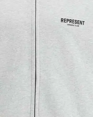 REPRESENT Zip-up Hoodie With Monogram Print