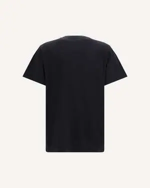 GANNI Strawberry Graphic Cotton T-shirt - Black