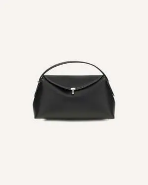 TOTEME T-lock Handbag - Black