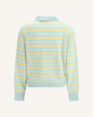 Guest In Residence Collegiate Stripe Polo