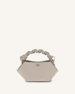 GANNI Bou Mini Handbag - Grey