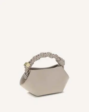 GANNI Bou Mini Handbag - Grey