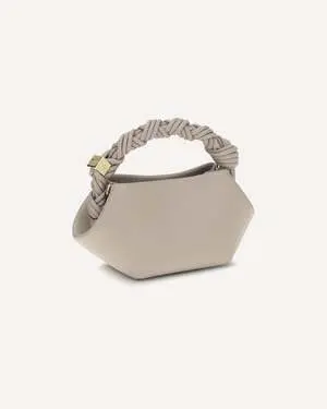 GANNI Bou Mini Handbag - Grey