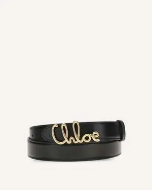 Chloé Iconic Belt - Black