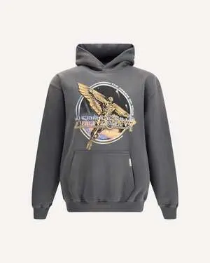 REPRESENT Golden Tour Hoodie With Graphic Print - Grey