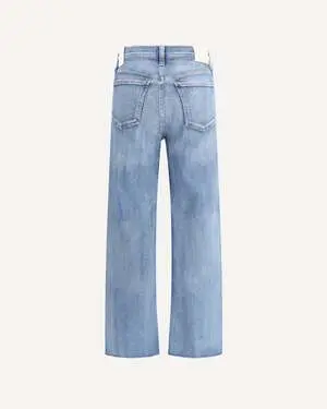 Citizens Of Humanity Palma Straight Jeans With Raw-cut Hems