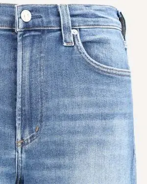 Citizens Of Humanity Palma Straight Jeans With Raw-cut Hems
