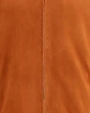 Brunello Cucinelli Suede Bomber Jacket - Red