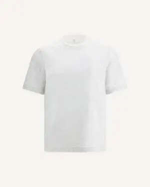 Brunello Cucinelli Cotton T-hirt - Grey