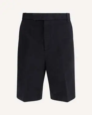 Thom Browne Typewriter Cloth Utility Chino Shorts - Blue