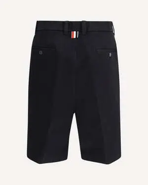 Thom Browne Typewriter Cloth Utility Chino Shorts - Blue