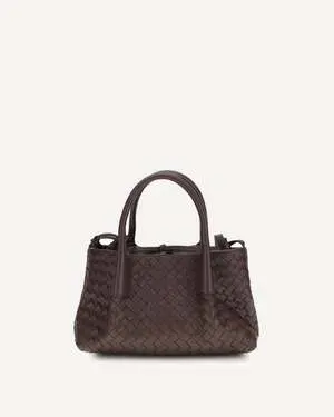 Bottega Veneta Pinacoteca Small Handbag - Brown