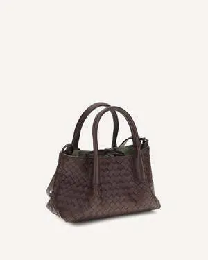 Bottega Veneta Pinacoteca Small Handbag - Brown