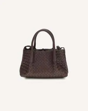 Bottega Veneta Pinacoteca Small Handbag - Brown