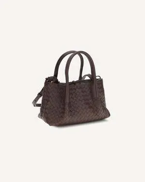 Bottega Veneta Pinacoteca Small Handbag - Brown