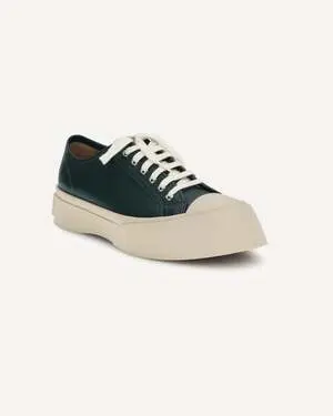 Marni Pablo Leather Sneakers - Black